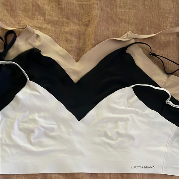 Lucky Brand | Intimates & Sleepwear | Lucky Brand Bralette Set Black ...